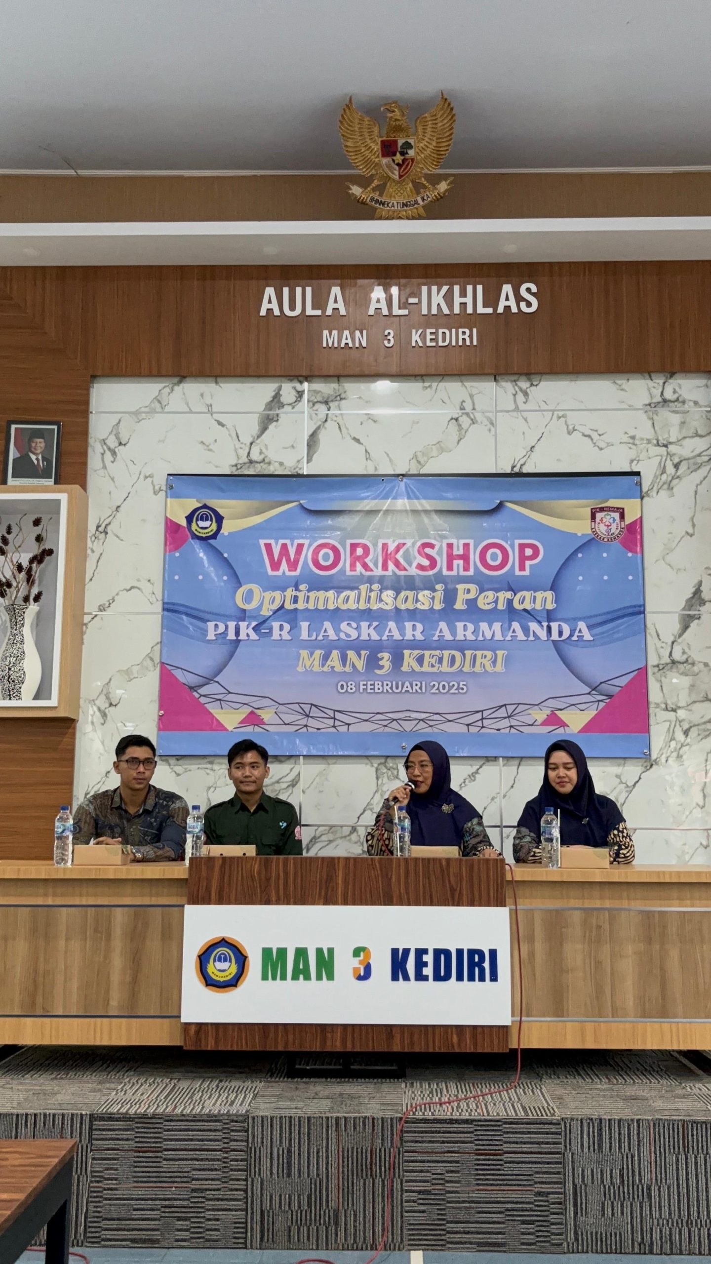 PIK-R LASKAR ARMANDA MAN 3 Kediri Gelar Workshop Optimalisasi Peran dan ...